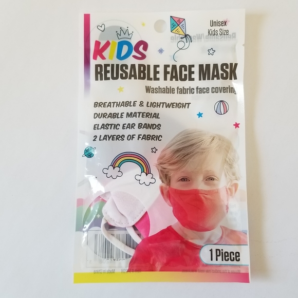 Other | Kids Reusable Face Mask | Poshmark